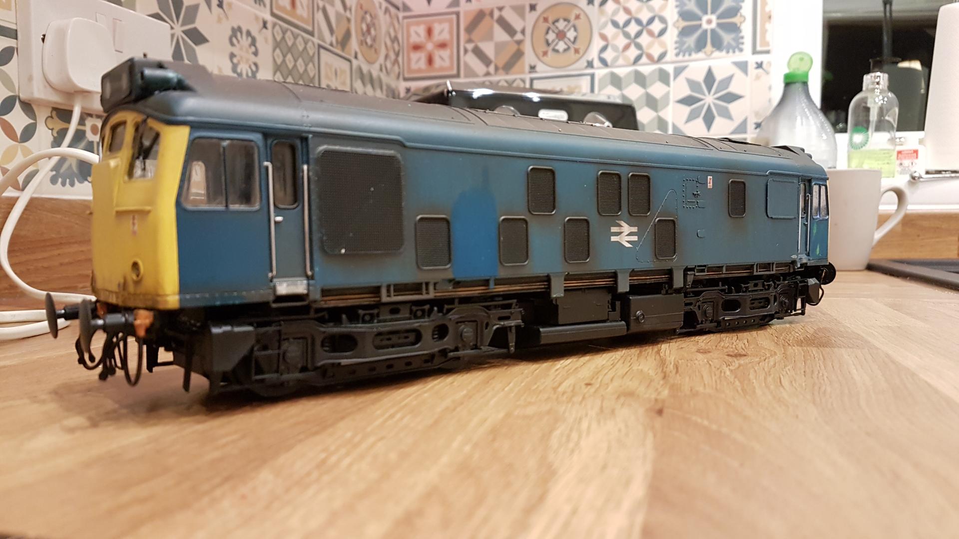 Diesel Hydraulic Era O Gauge Garden Railway (Steve Beattie Class 22 ...