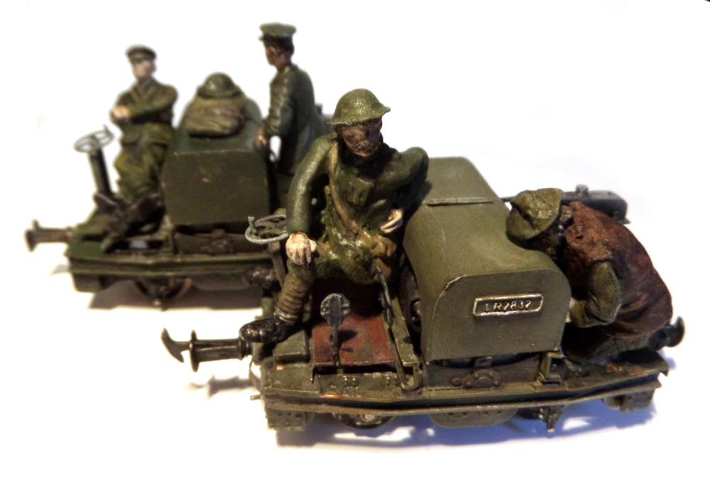 Simplex's finished at last! - Up the Line - 1918 - RMweb