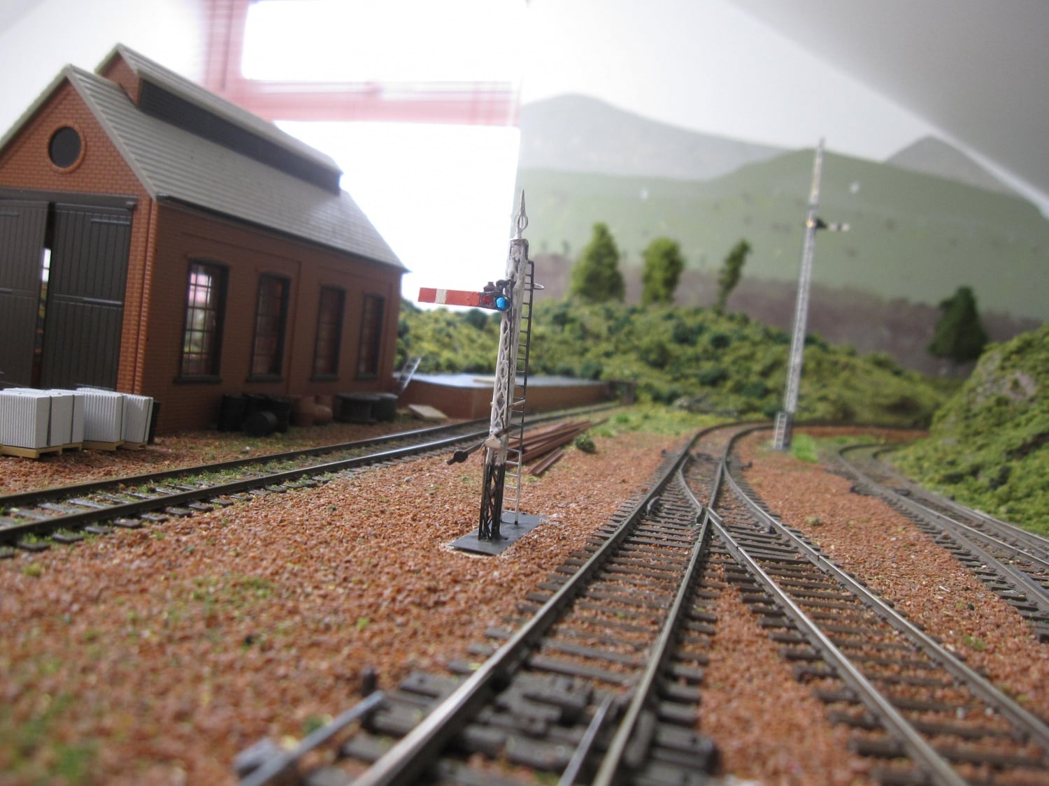 Semaphore signals on the West Highland Line - Permanent Way, Signalling ...