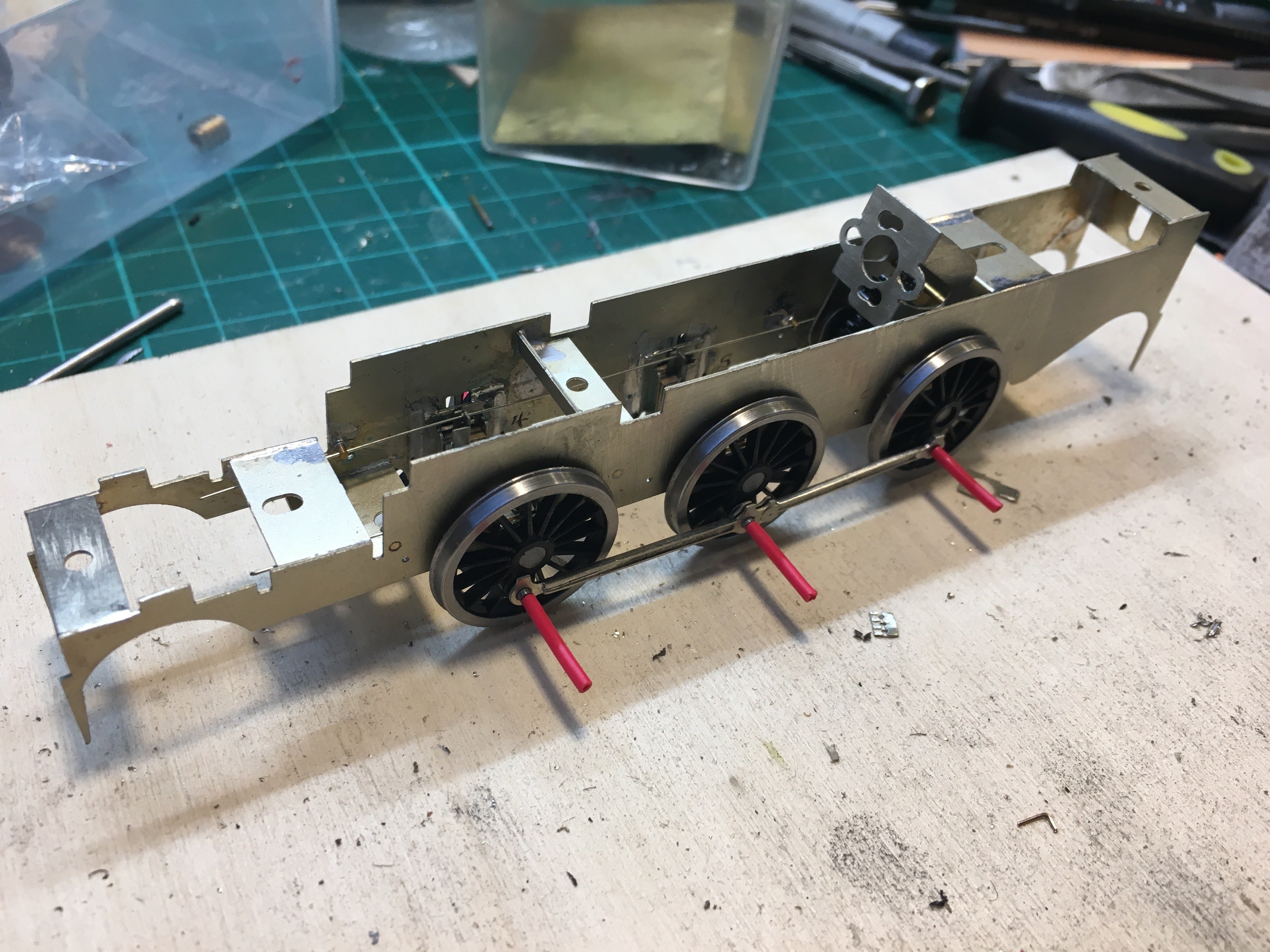 Ivatt 2MT Tank in P4 - Part 1 chassis - Ullypug's tales from the ...