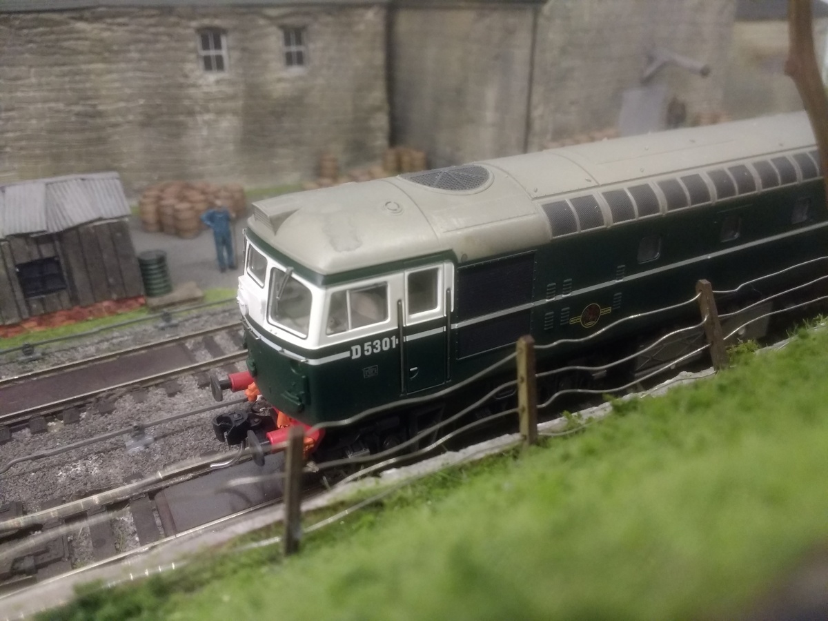 Distillery yard micro layout - back out on the exhibition circuit ...
