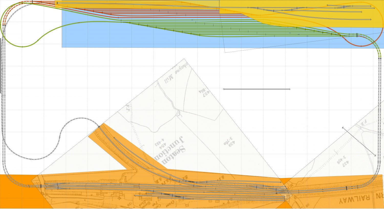 Seaton Junction and Seaton to Scale in 1/148 - Layout & Track Design ...