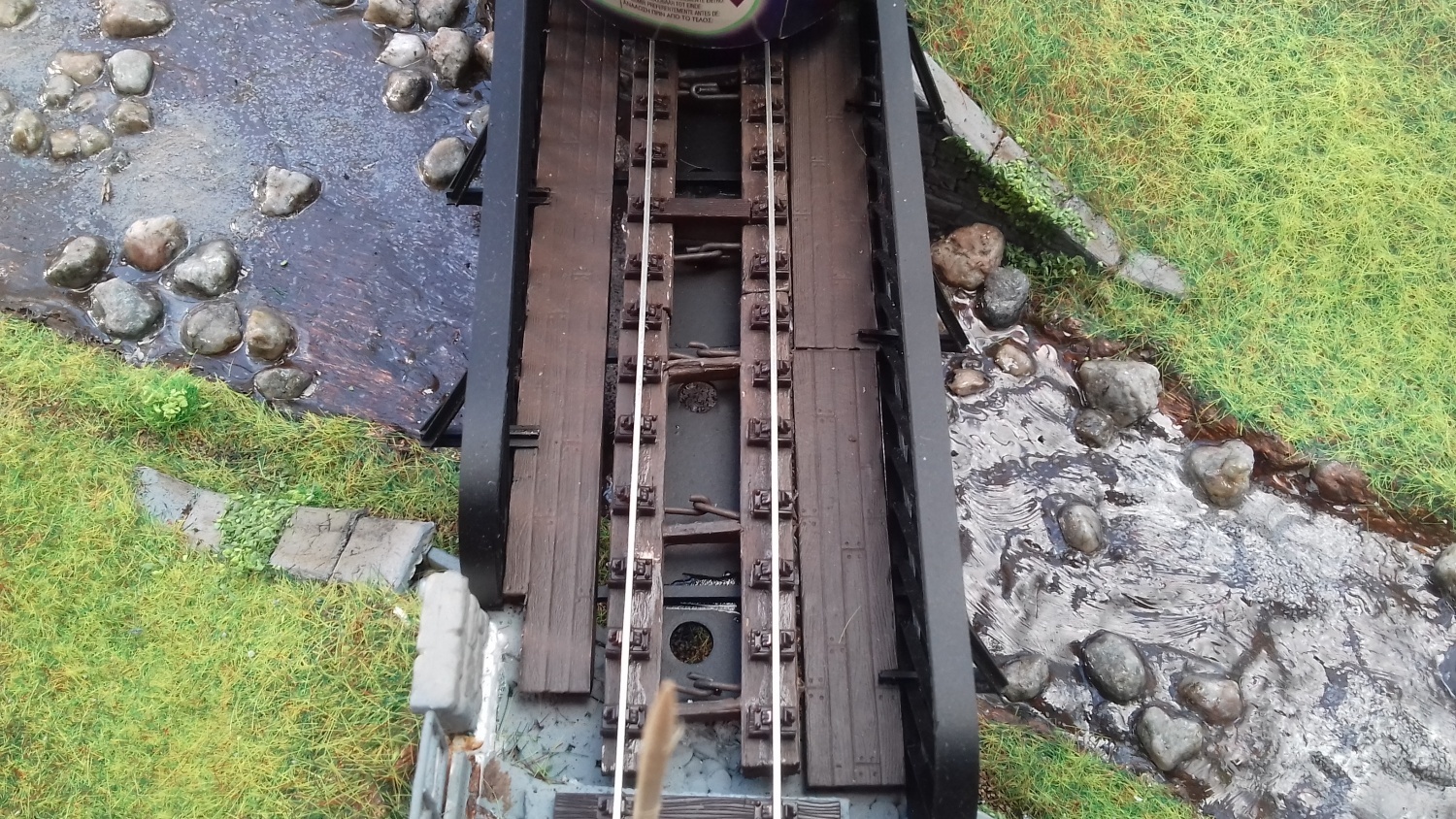Laying track over a girder bridge - Scenery, Structures & Transport - RMweb