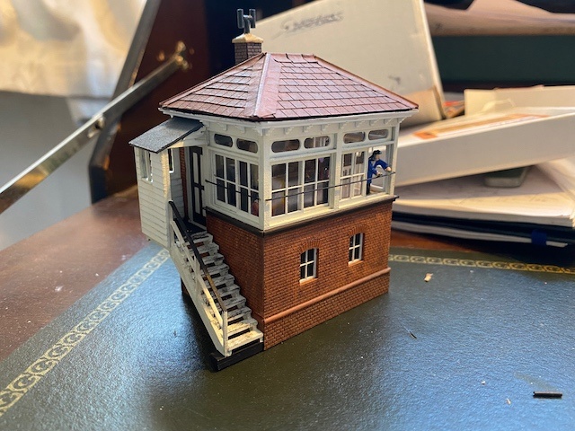 Cheddar Signal Box - The Strawberry Line - RMweb