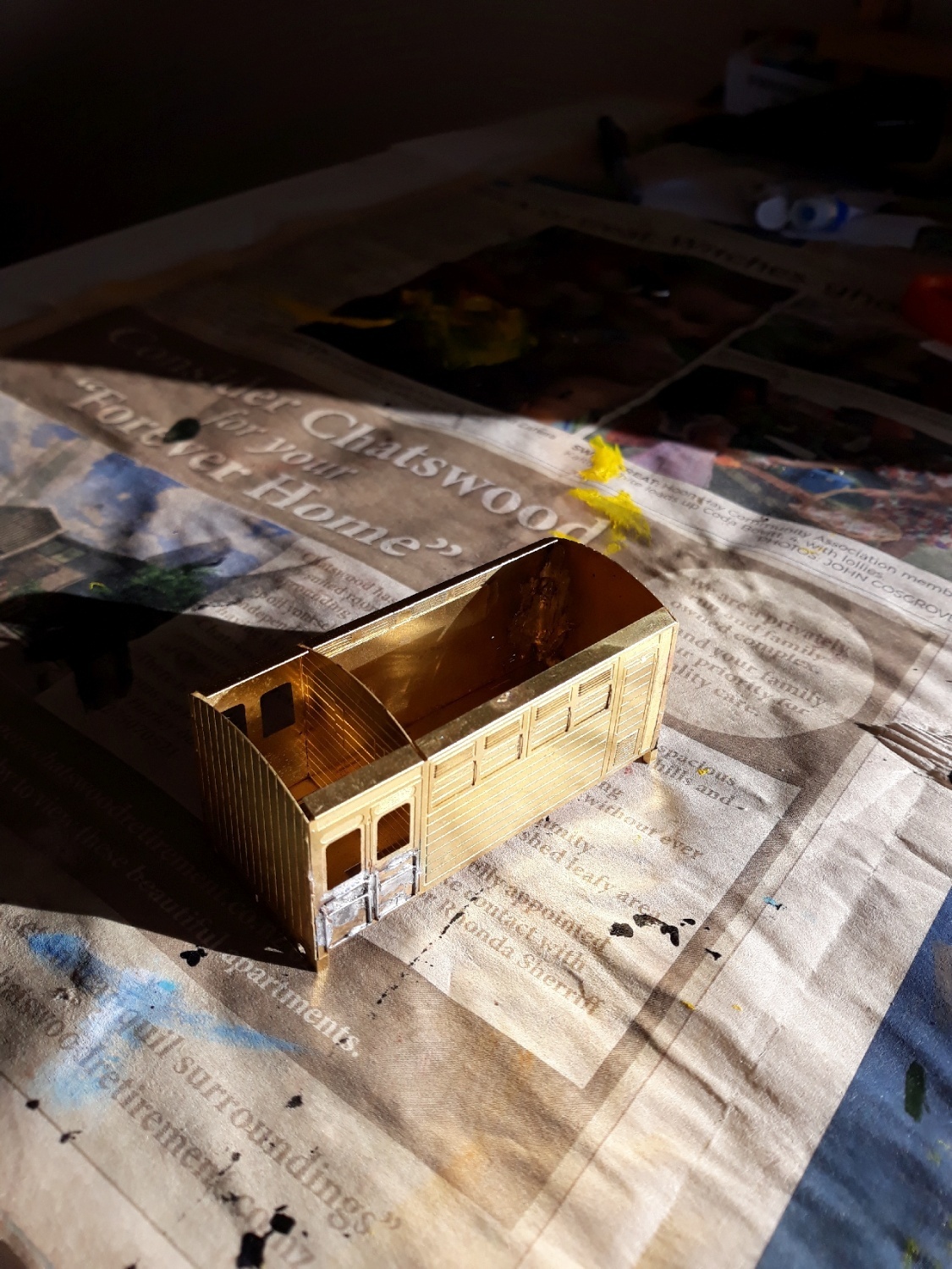 Brassmasters 4mm Great Central Railway Dia 1X14 Horsebox kit ...