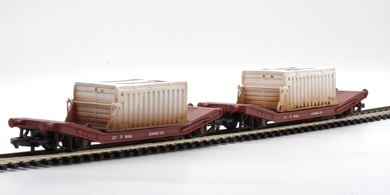 3D printed nuclear flask wagon OO scale - 3D Printing, Laser Cutting ...