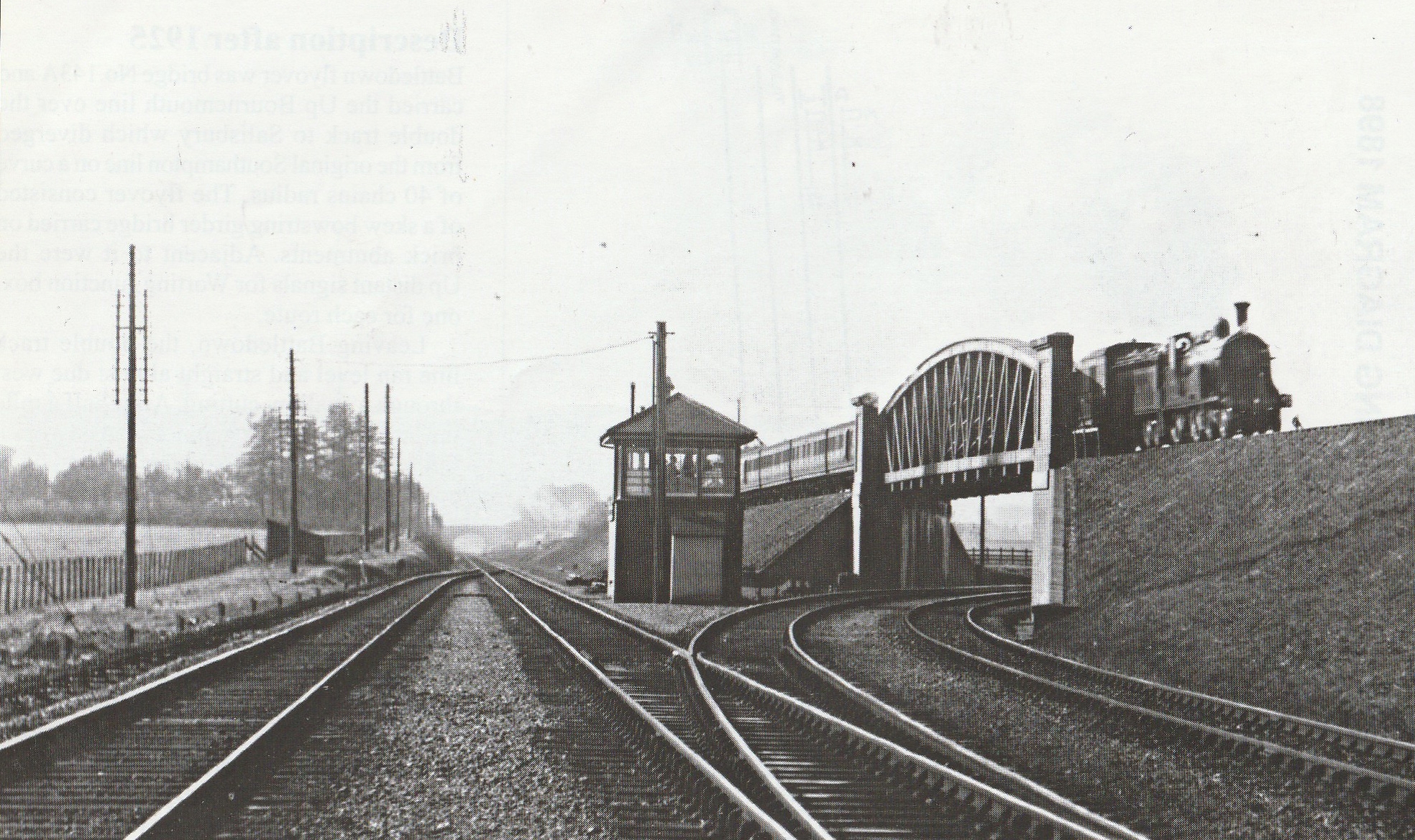 Brick building at Battledown Flyover - Page 2 - Southern Railway Group ...