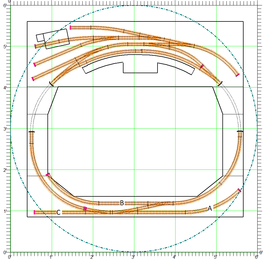 Help with proposed layout idea - Layout & Track Design - RMweb