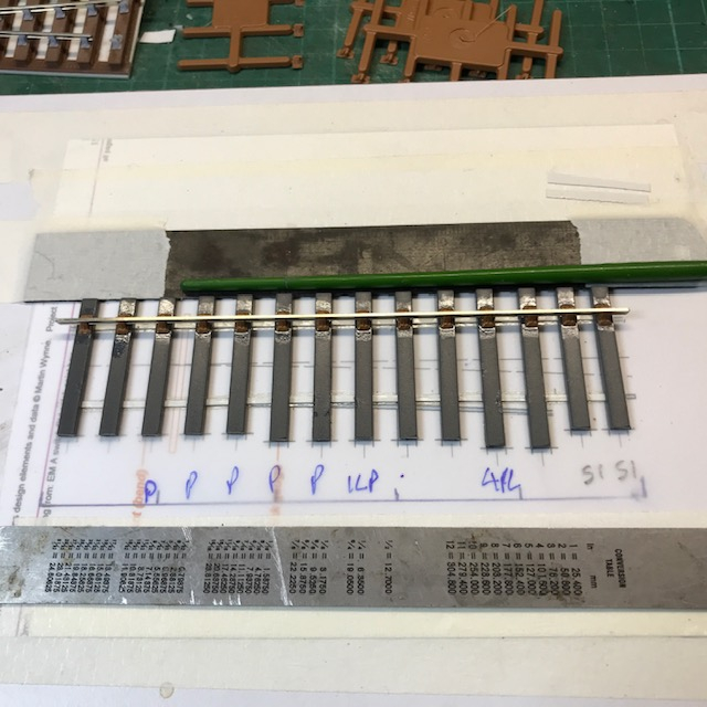 Building an EM gauge catch point - Handbuilt Track & Templot - RMweb
