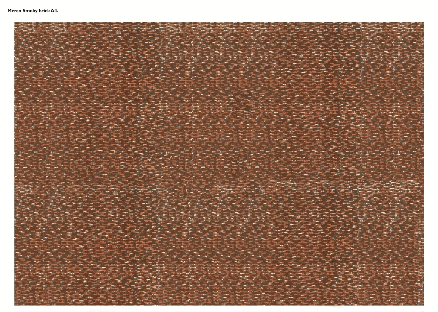 Merco smokey brick and random stone paper. - Scenery, Structures ...
