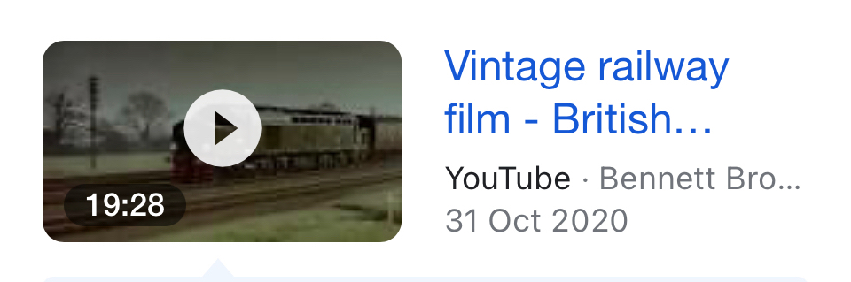 Vintage UK railway films - UK Prototype Discussions (not questions ...