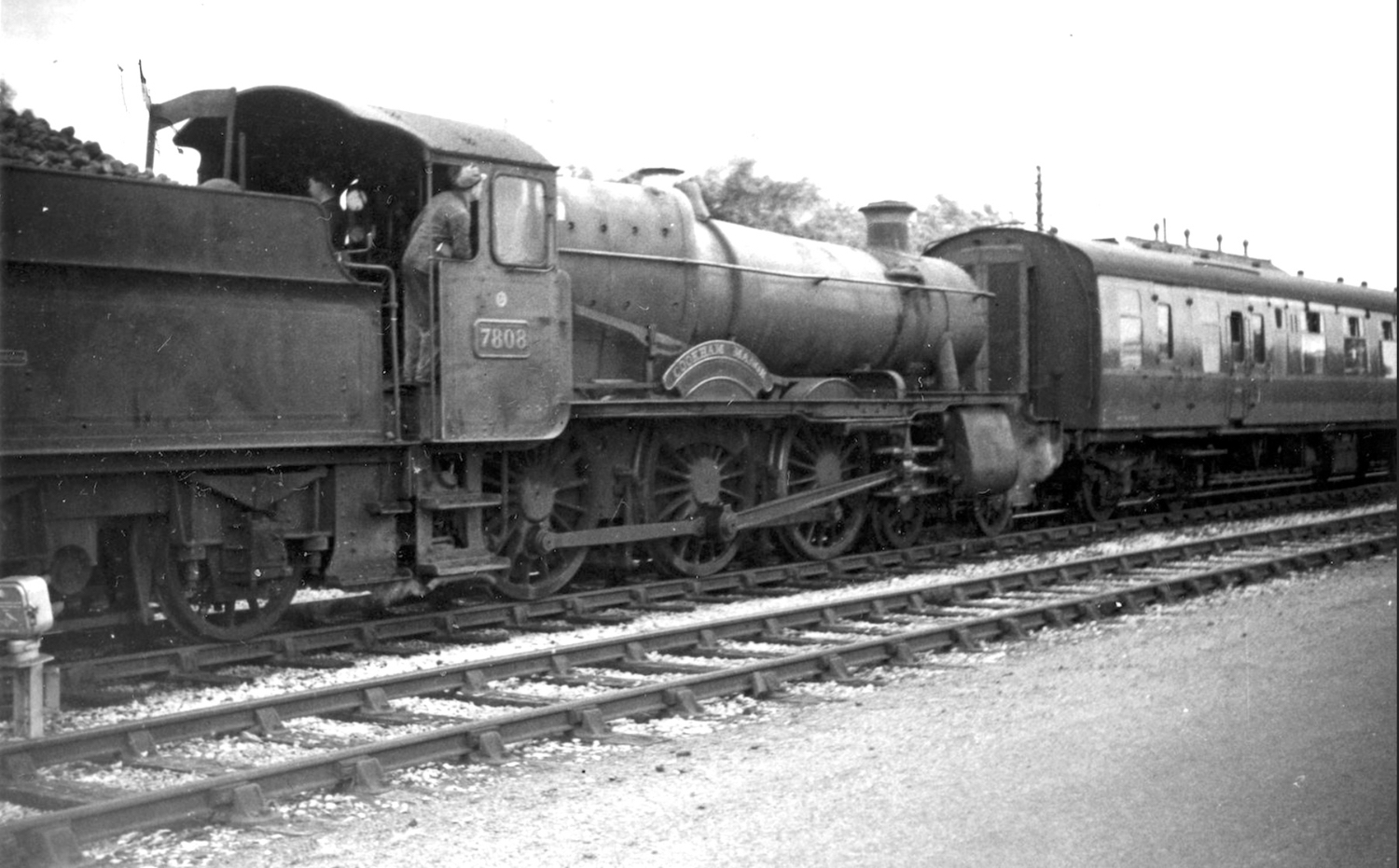 1960s Metal frame Addition to Front of GWR & LMS Tenders For 25KV Wire ...