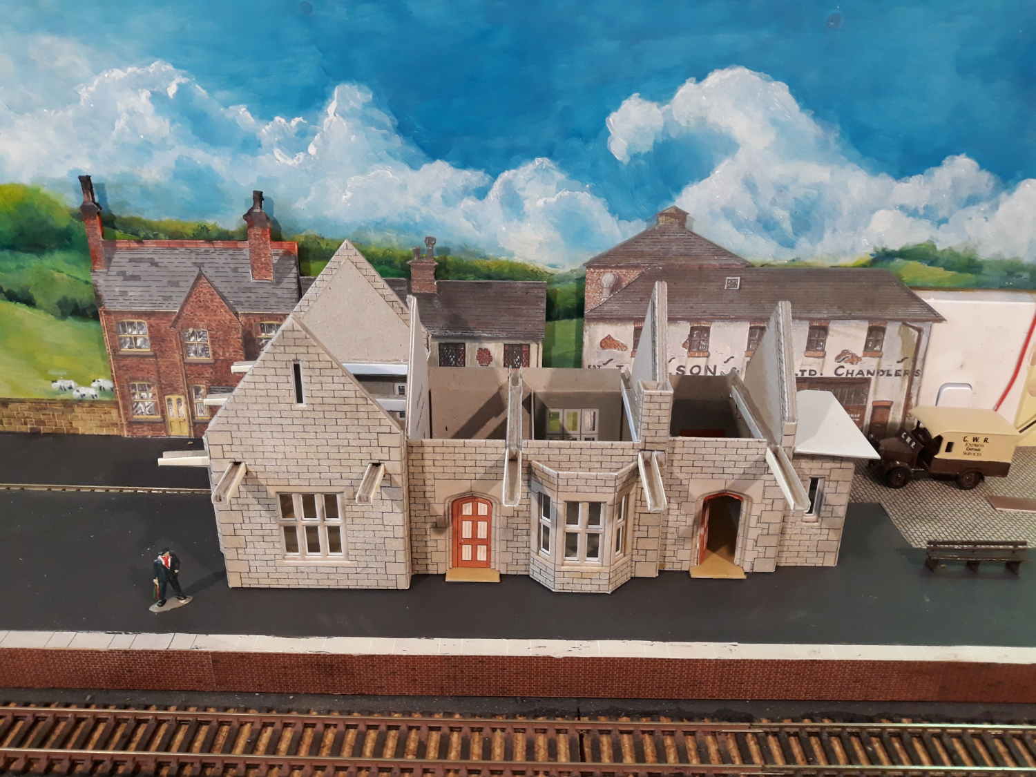 Metcalfe Models GWR Wayside Station - Card structure modelling forum ...