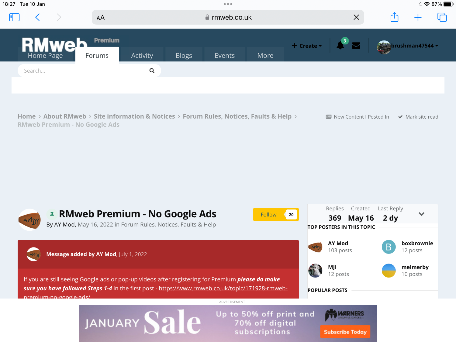 RMweb Premium - No Google Ads - Page 16 - Forum Rules, Notices, Faults ...