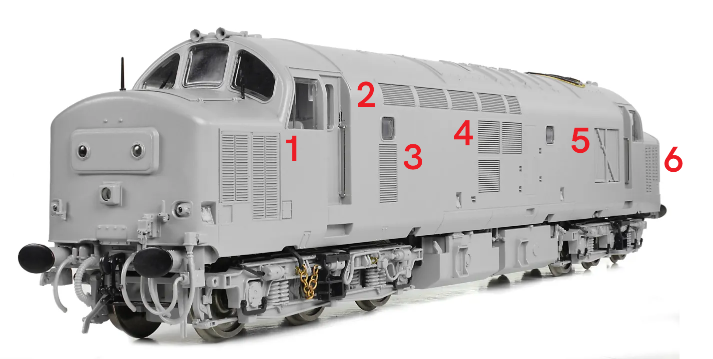 Class 37: Vents/grilles/louvres - what do they do? - UK Prototype ...
