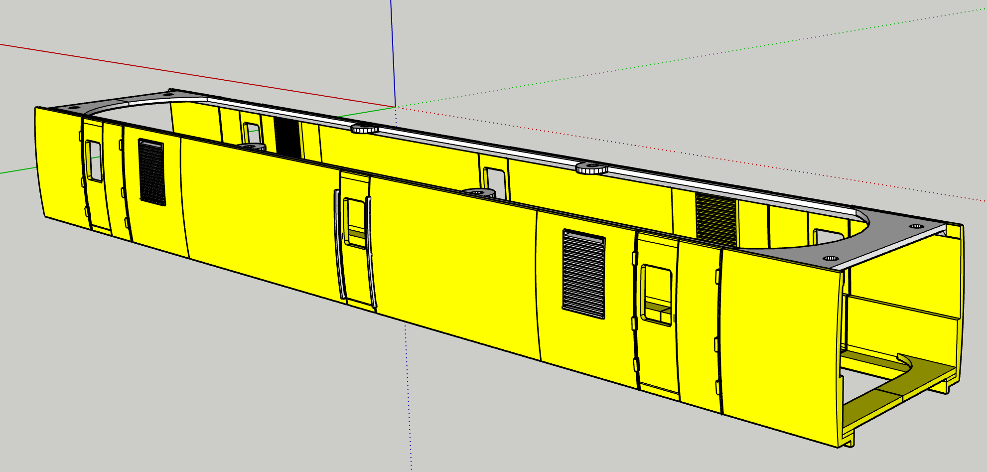 Mk1 BG Converted to Generator Van - Network Rail 6264,…6261…etc ...
