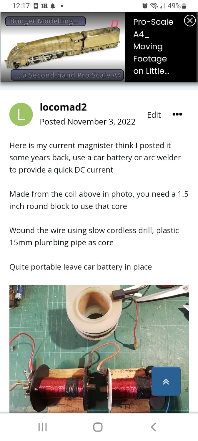 Re-magnatiser - Modelling Questions, Help and Tips - RMweb