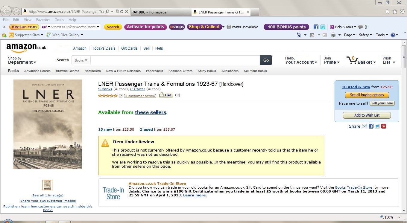 LNER Passenger Trains and Formations - Page 9 - Books - RMweb