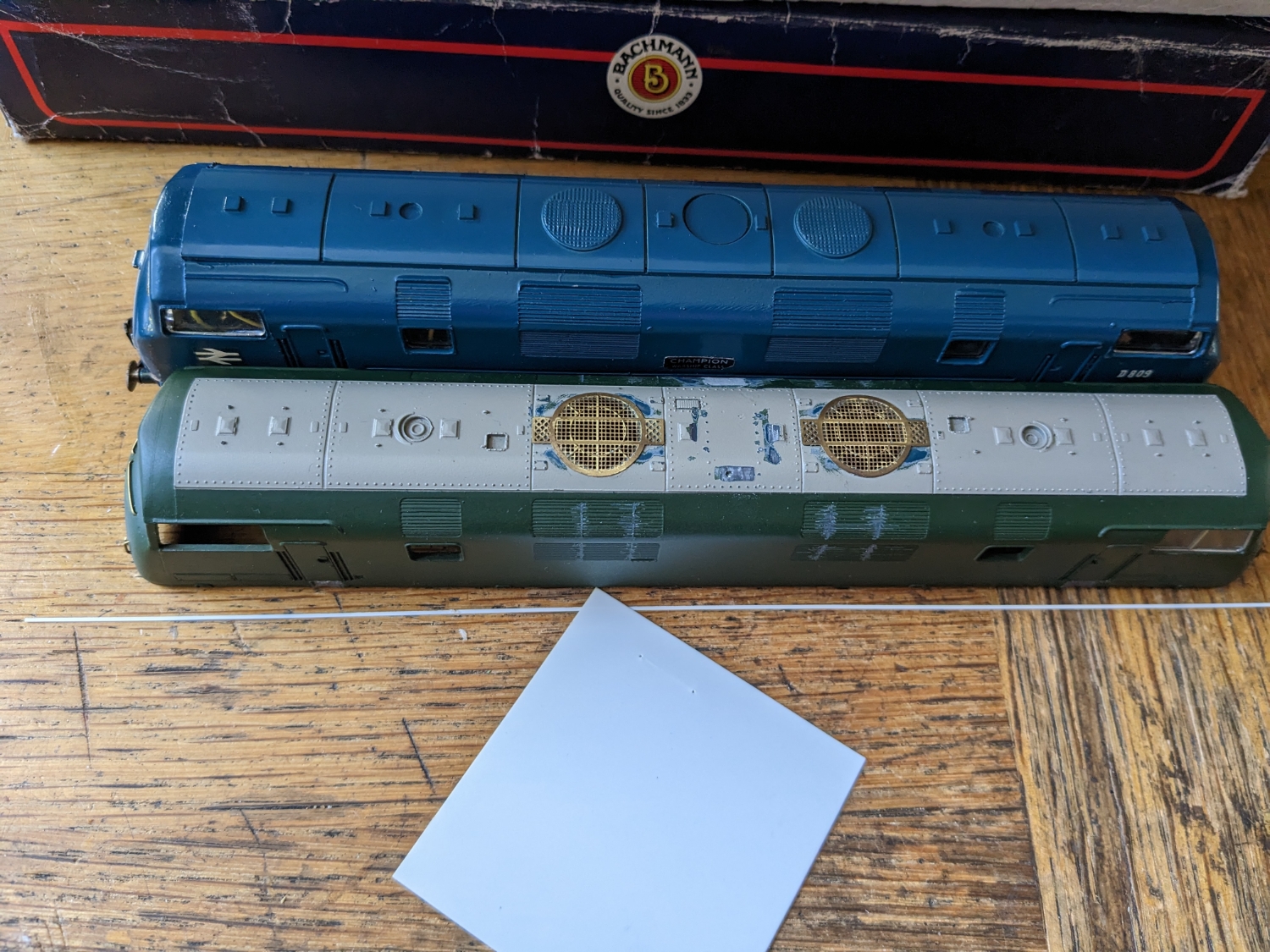 Class 42 Warship D800-D812 variations - Modelling Questions, Help and ...