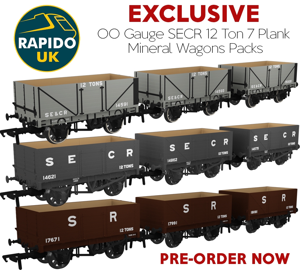 SECR 12 Ton 7 Plank Mineral Wagon Packs - Rails of Sheffield - RMweb