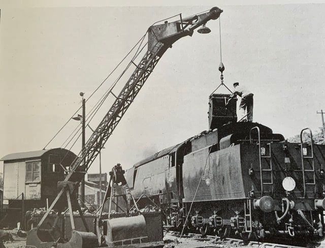 Coaling arrangements at 71B shed yard in the 1950,s - Southern Railway ...