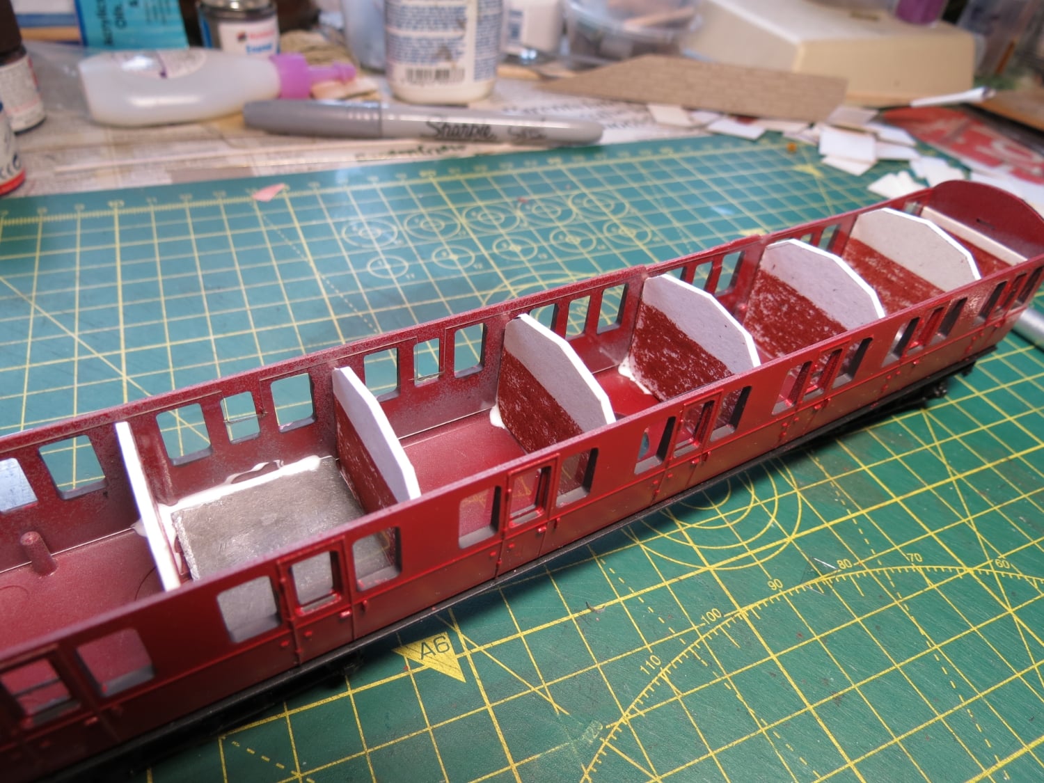 Improving Triang suburban coaches - Modifying & Detailing RTR stock - RMweb
