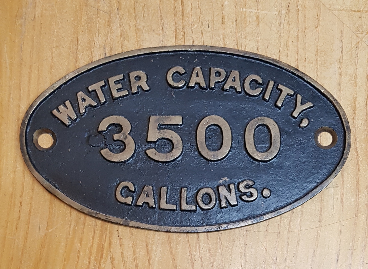 LMS and Constituents -- Correct Number, Tender and Other Info Plates ...