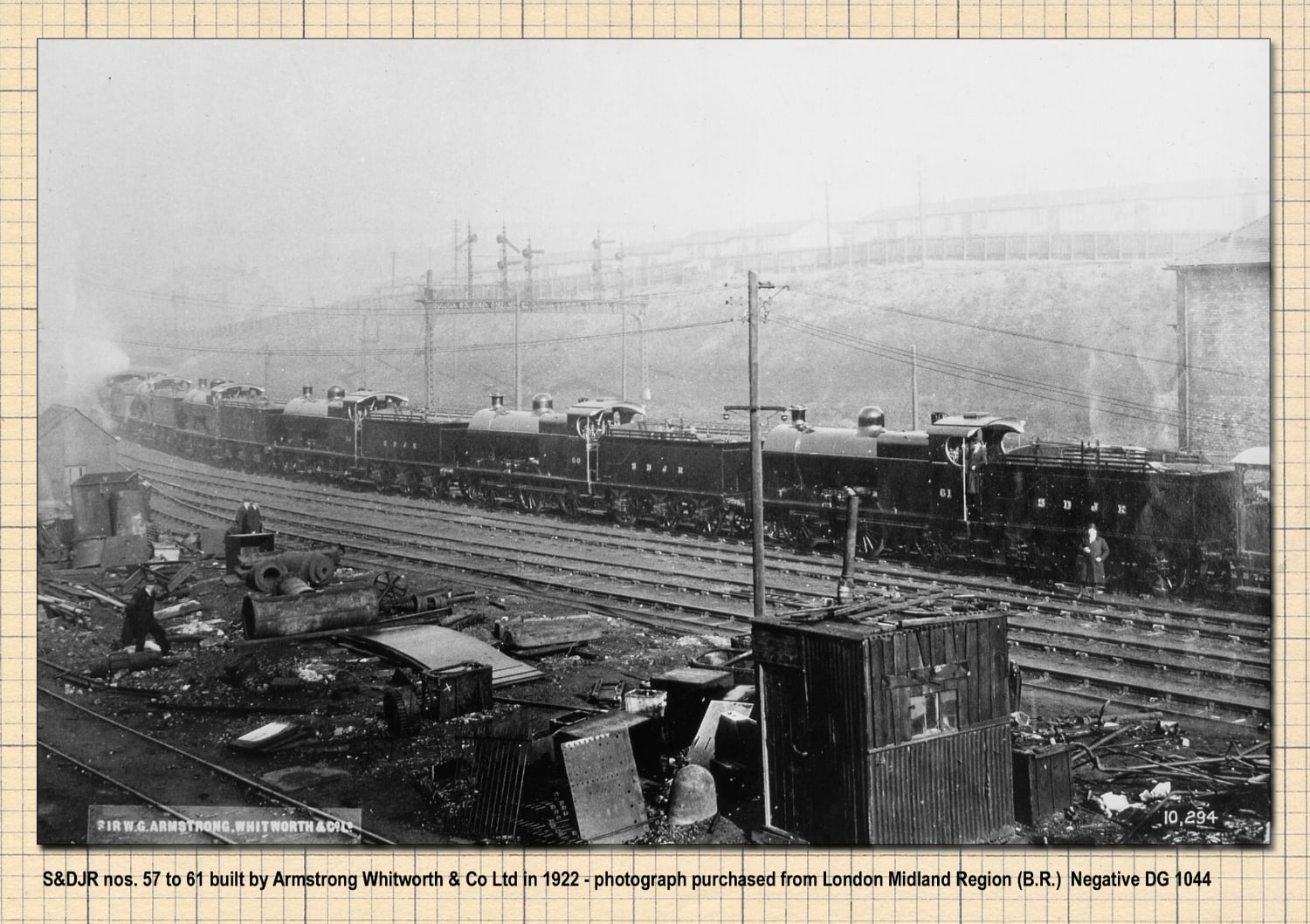 SDJR as delivered livery and marking details - Somerset & Dorset Joint ...