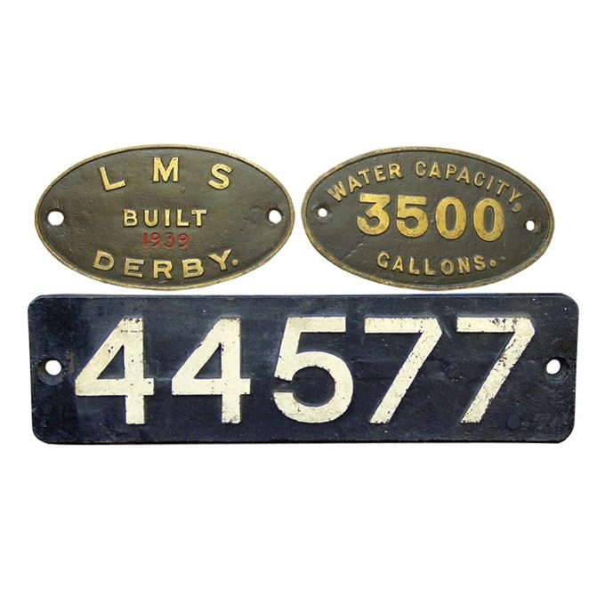 LMS and Constituents -- Correct Number, Tender and Other Info Plates ...