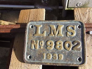 LMS and Constituents -- Correct Number, Tender and Other Info Plates ...