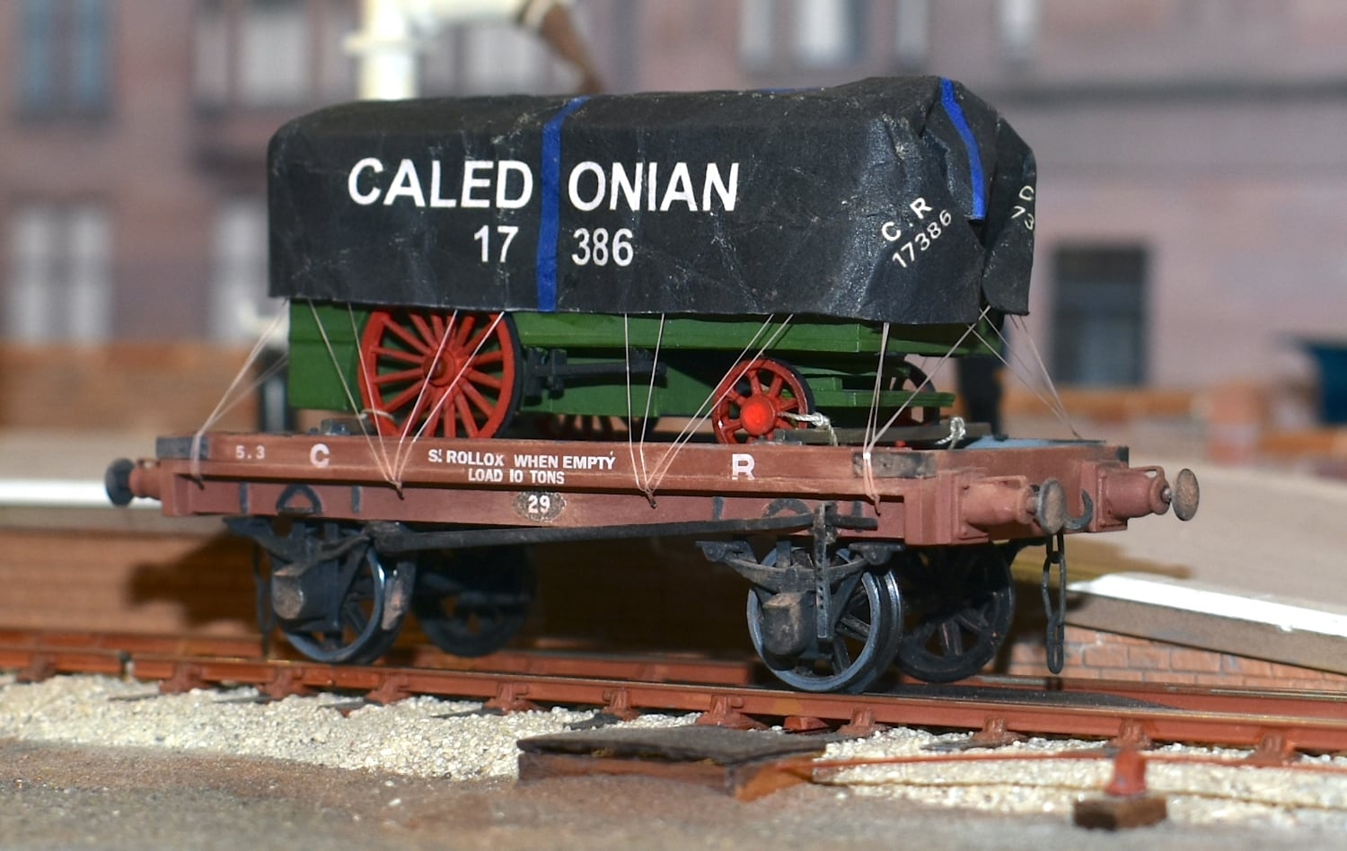A CR pre-diagram furniture van wagon part 2 - Kelvinbank, a Caledonian ...