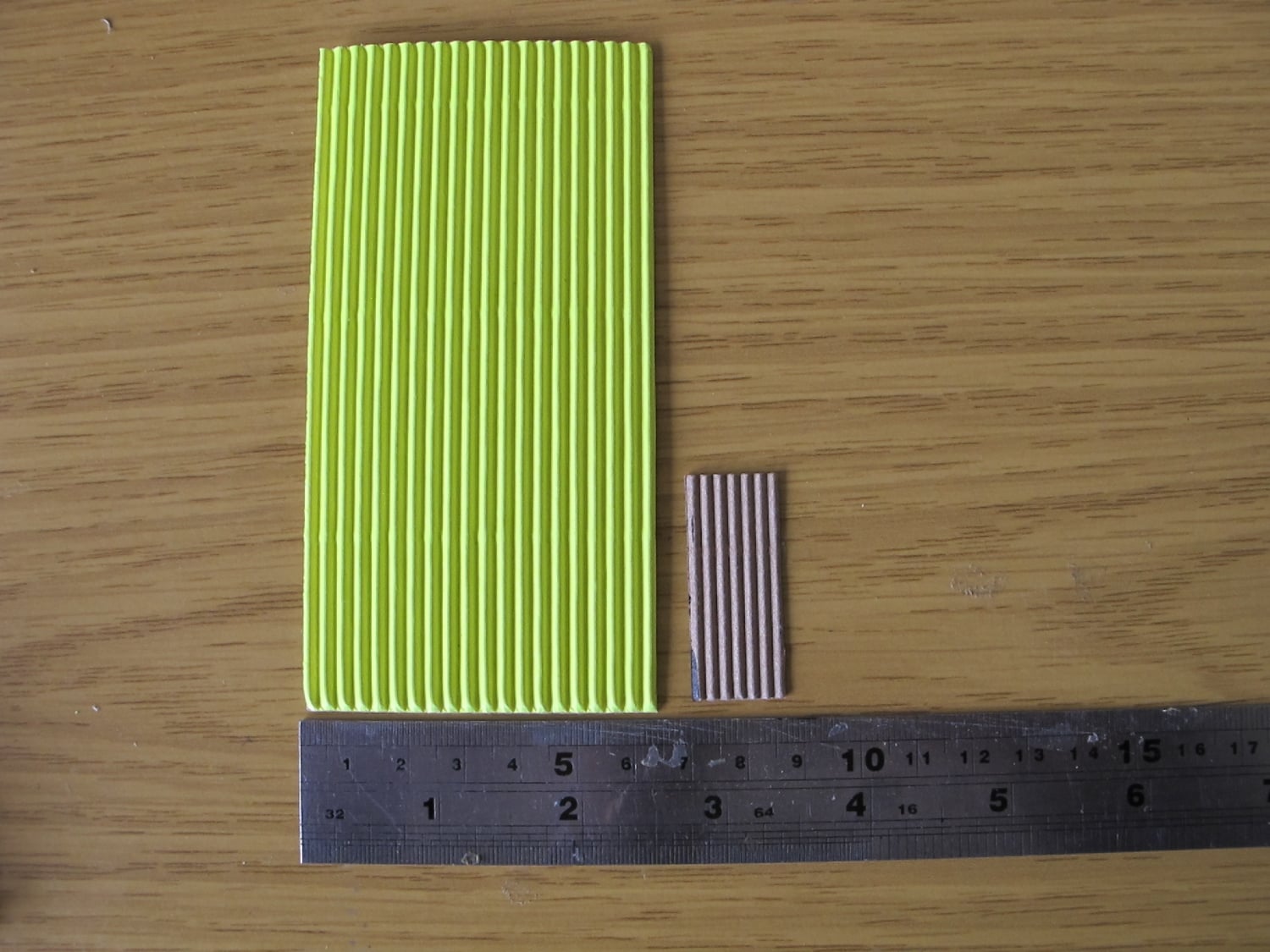 Request for help - source of Micro Flute corrugated card - Scenery ...
