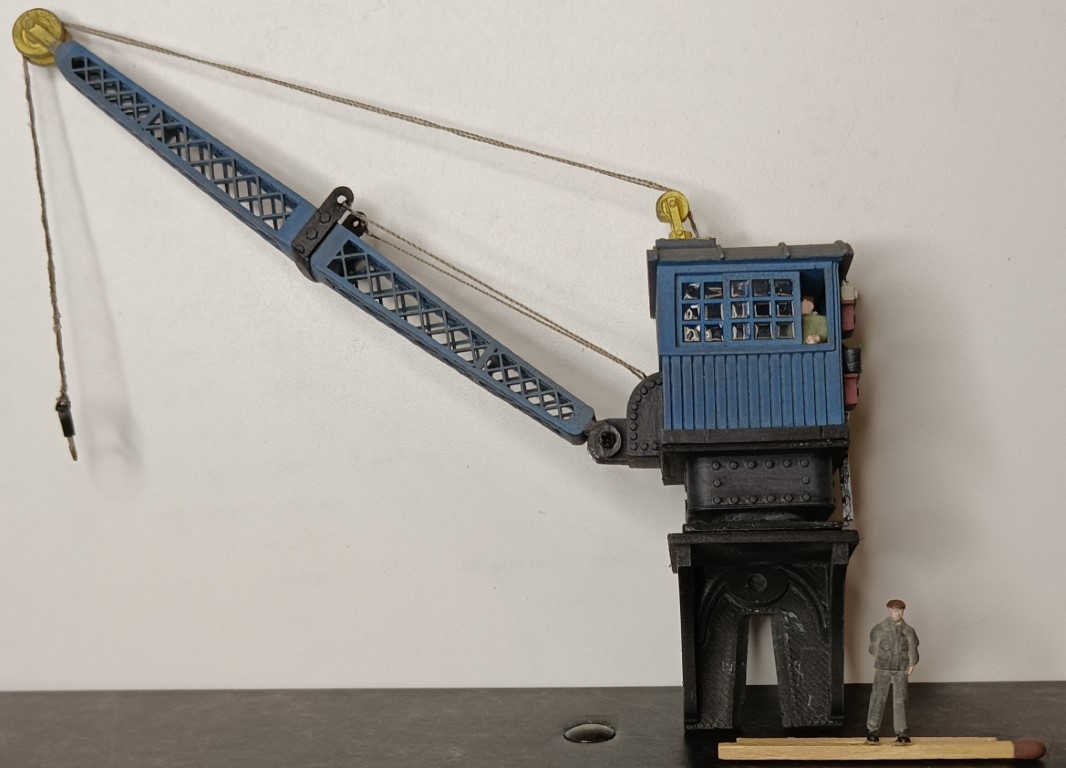 Canal Side Cranes - 3D Printing, Laser Cutting, CAD & CNC - RMweb