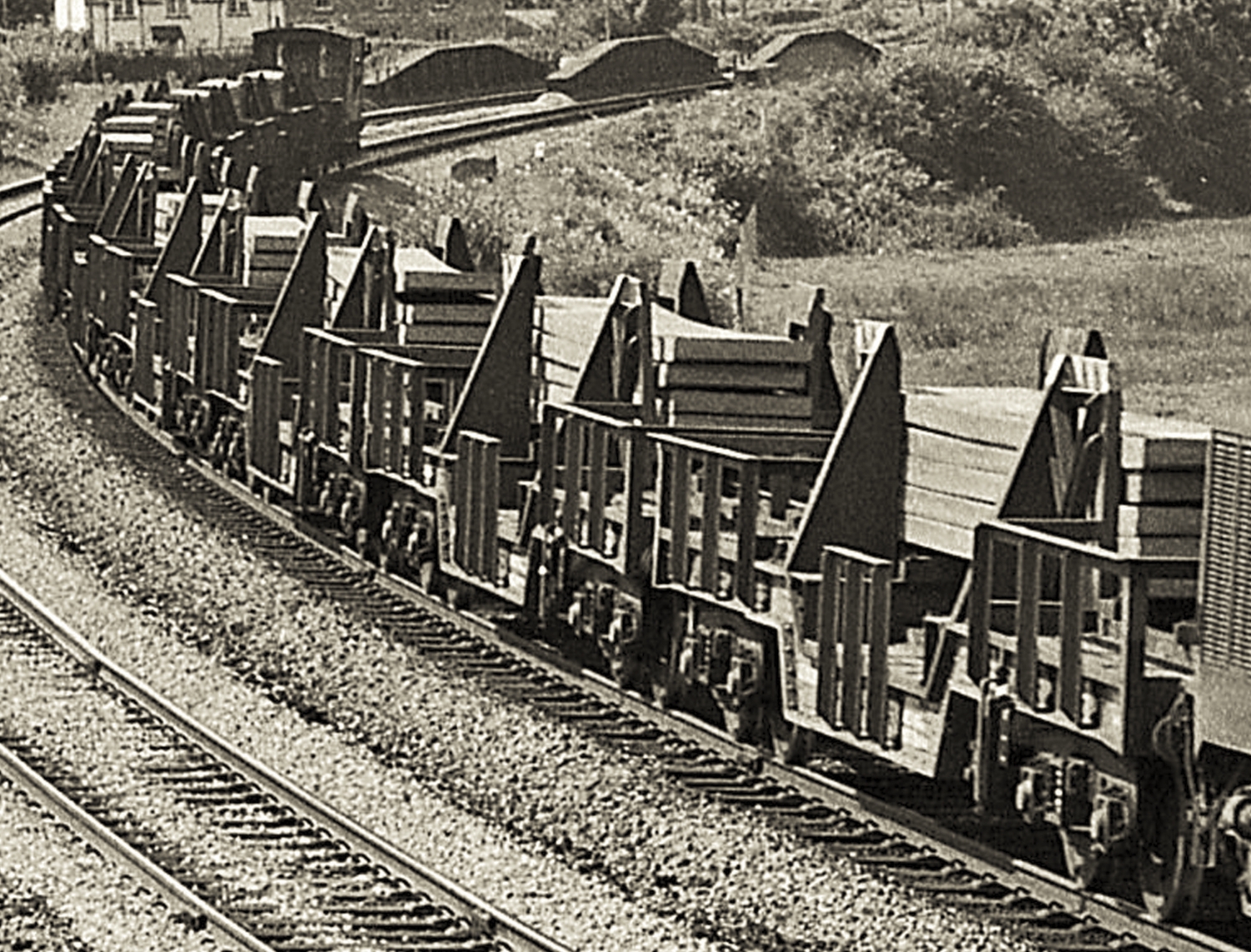 Can anyone idenfify these wagons seen in South Wales in 1965 please ...