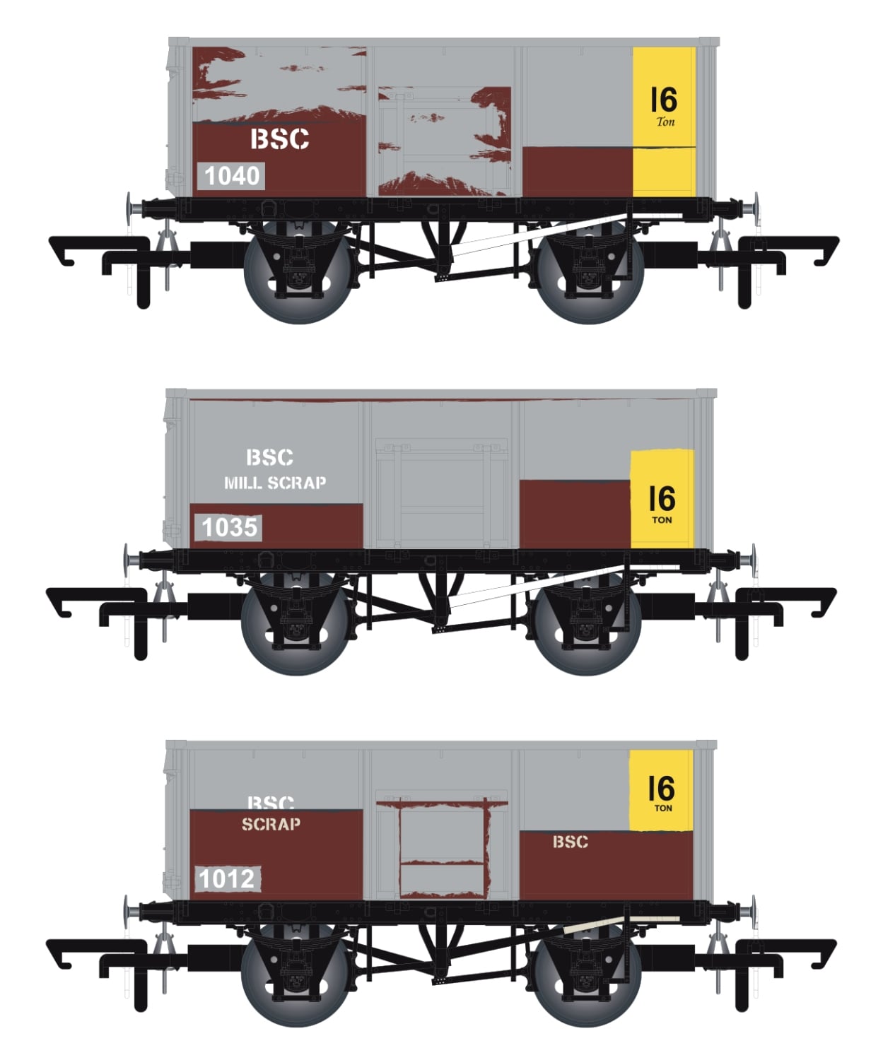 Accurascale exclusive British Steel scrap wagons for RMweb/BRM/World of ...