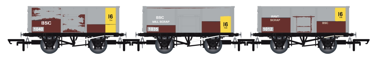 Accurascale exclusive British Steel scrap wagons for RMweb/BRM/World of ...