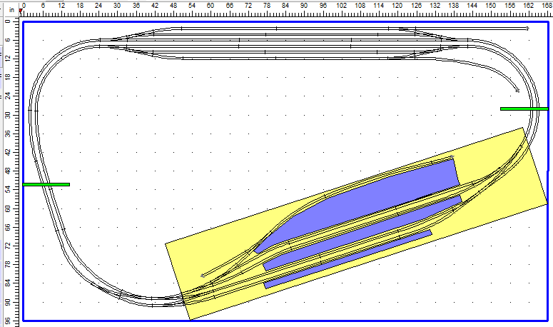 Middle sized city station plan - 13ft by 8ft - Layout & Track Design ...