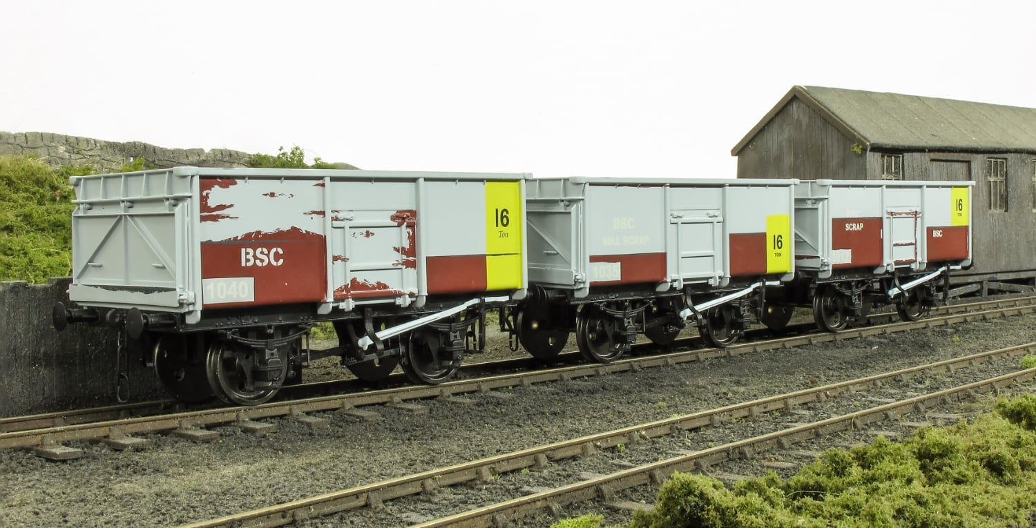 Accurascale exclusive British Steel scrap wagons for RMweb/BRM/World of ...