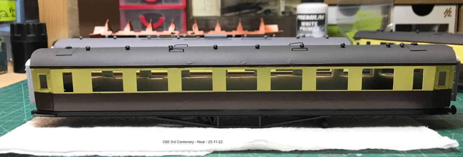 C69 and D120 Centenary carriages - the build - Kit-built stock for ...