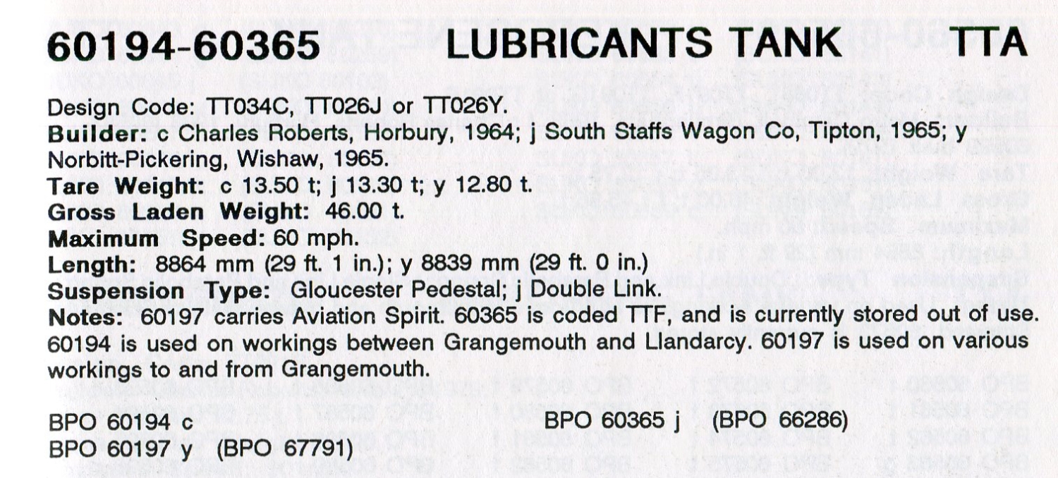 BP Lubricants tankers - UK Prototype Questions - RMweb