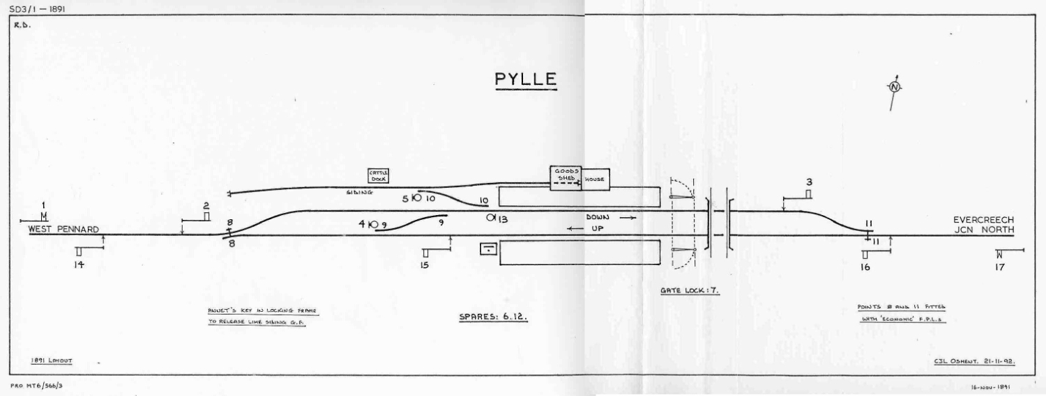Pylle - Somerset & Dorset Joint Railway Group - RMweb