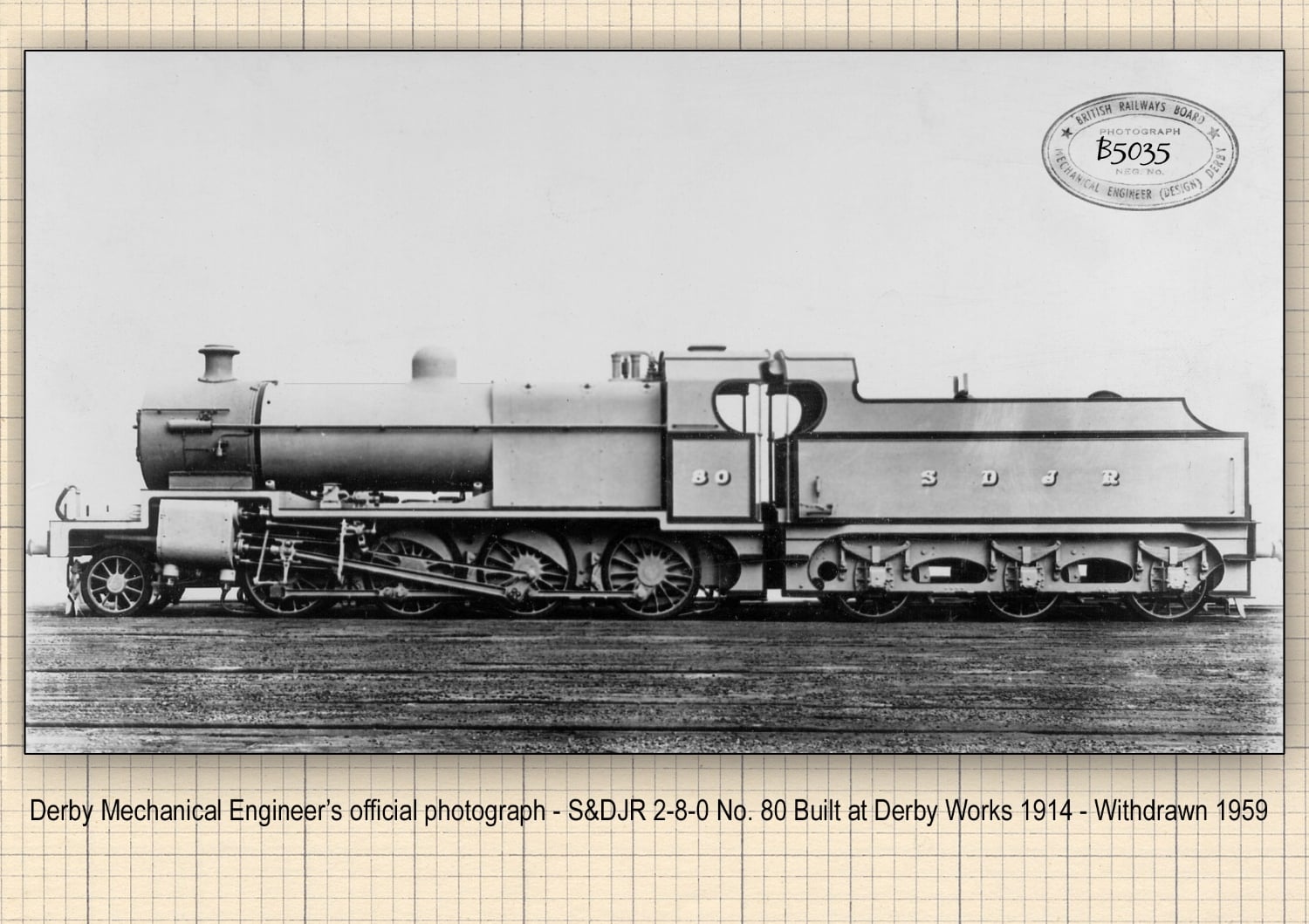 SDJR as delivered livery and marking details - Somerset & Dorset Joint ...