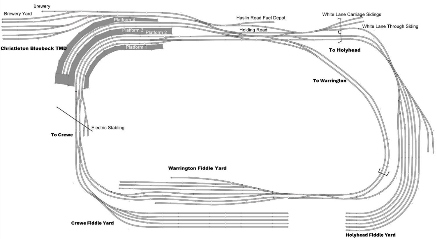 Christleton Junction - 1986 - Gateway to North Wales - Page 58 - Layout ...