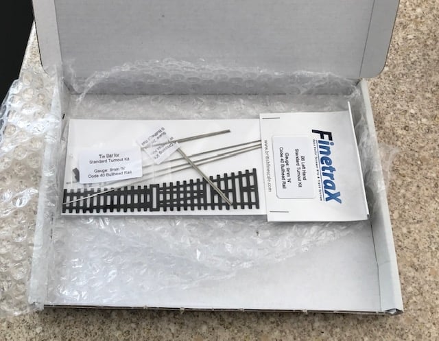 Building a British Finescale N gauge B6 turnout - Handbuilt Track ...