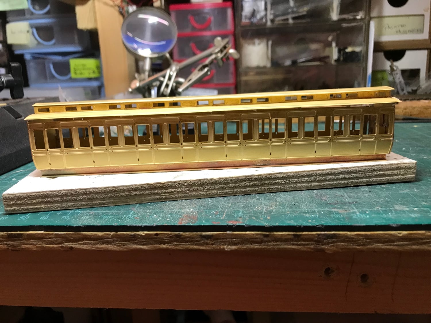 My first Worsley Works carriage build - C22 clerestory all Third - Kit ...
