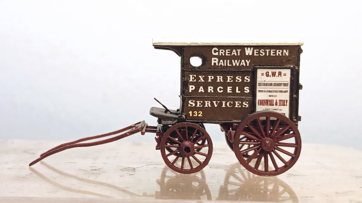 GWR Hydra with a parcels van - The Farthing layouts - RMweb