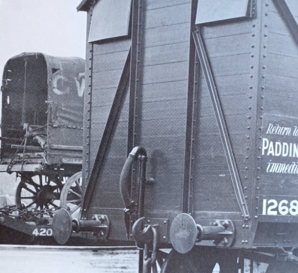 GWR Hydra with a parcels van - The Farthing layouts - RMweb