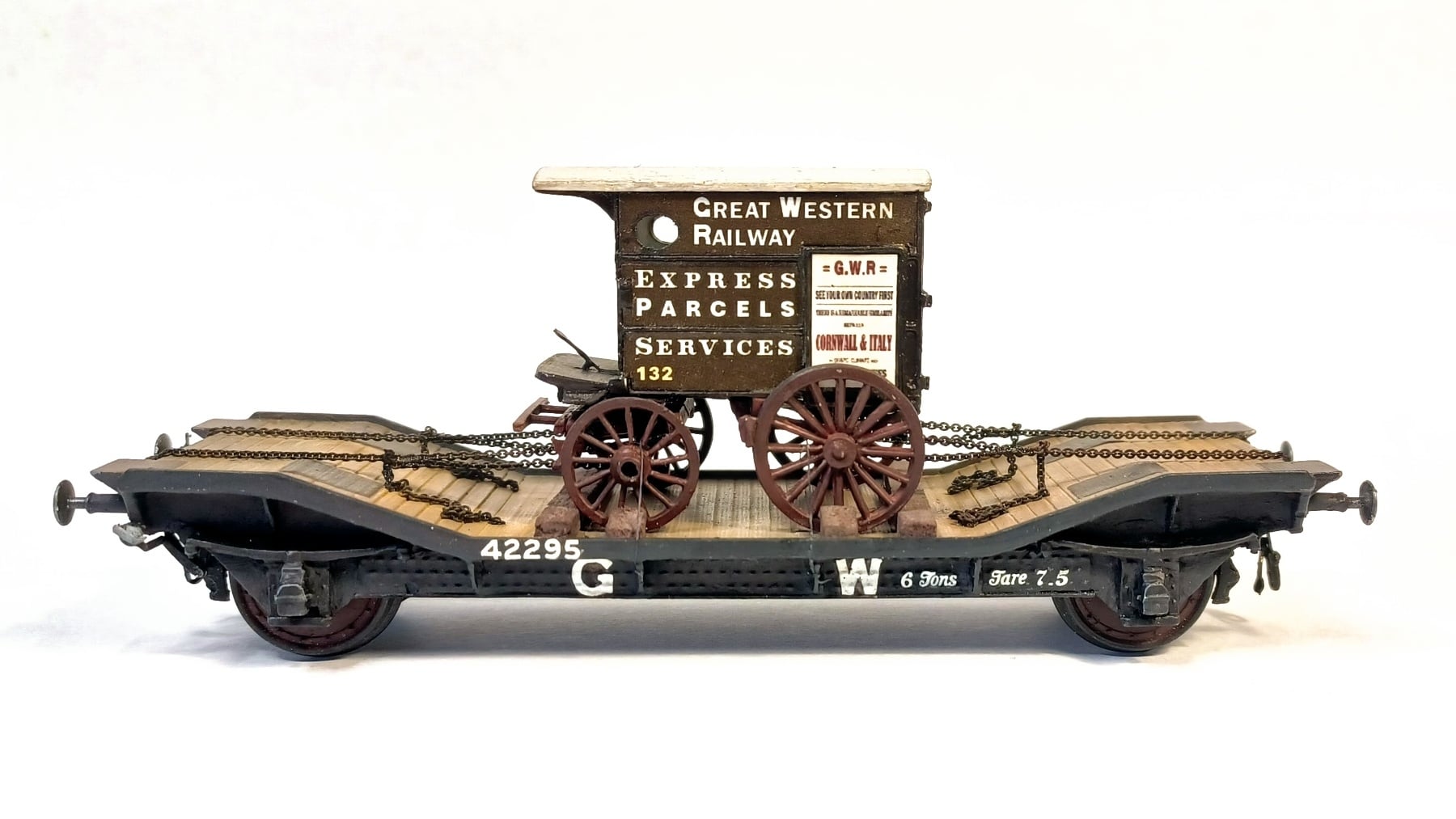 GWR Hydra with a parcels van - The Farthing layouts - RMweb