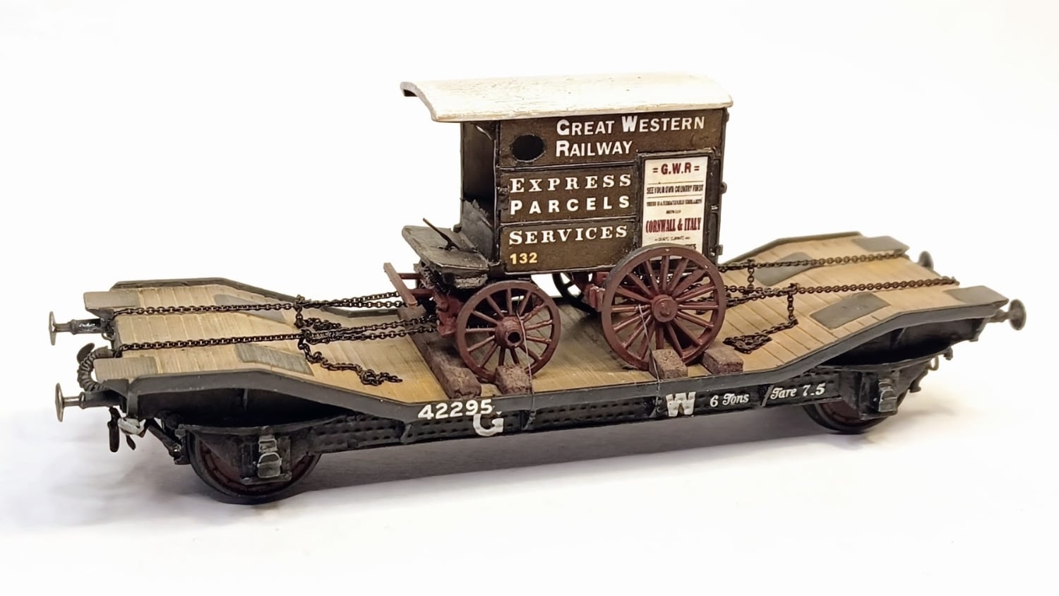 GWR Hydra with a parcels van - The Farthing layouts - RMweb