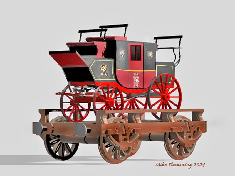 Royal Mail Coach 1838 - MikeOxon's Broad Gauge Blog - RMweb